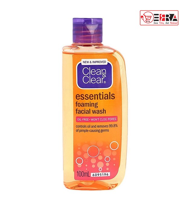 Clean & clear foaming face wash store